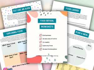 Food Refusal & Picky Eating Printable Worksheets - More-Love.org