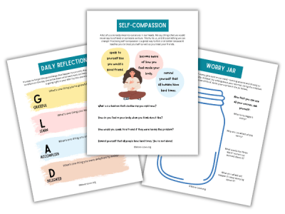 Emotional Regulation Worksheets For Recovery - More-Love.org