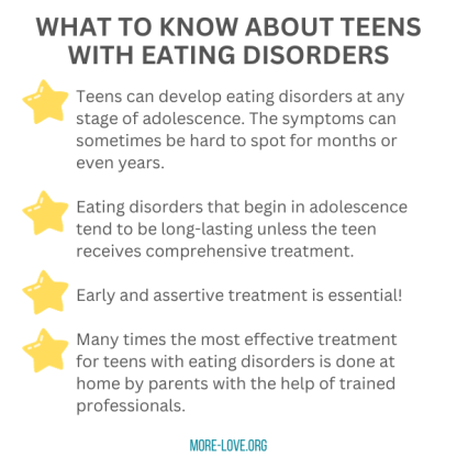 Understanding Eating Disorders in Teens - More-Love.org